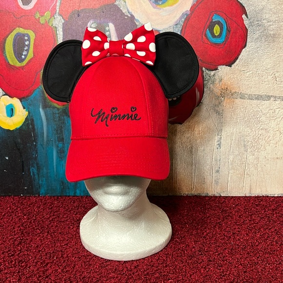 Disney | Accessories | Disney Minnie Mouse Ears Trucker Hat | Poshmark